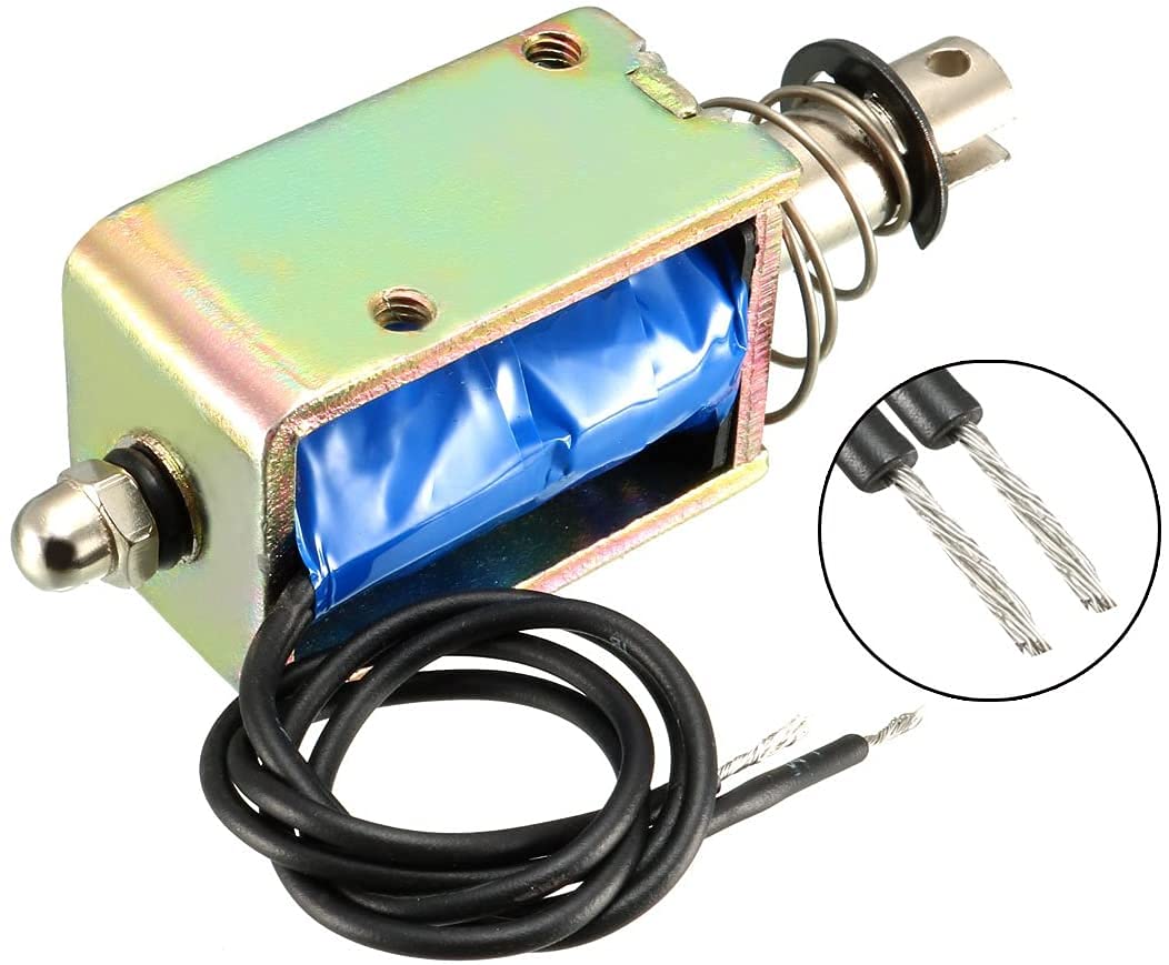 Snapklik.com : Heyiarbeit DC 12V 25N Push Pull Type Solenoid ...