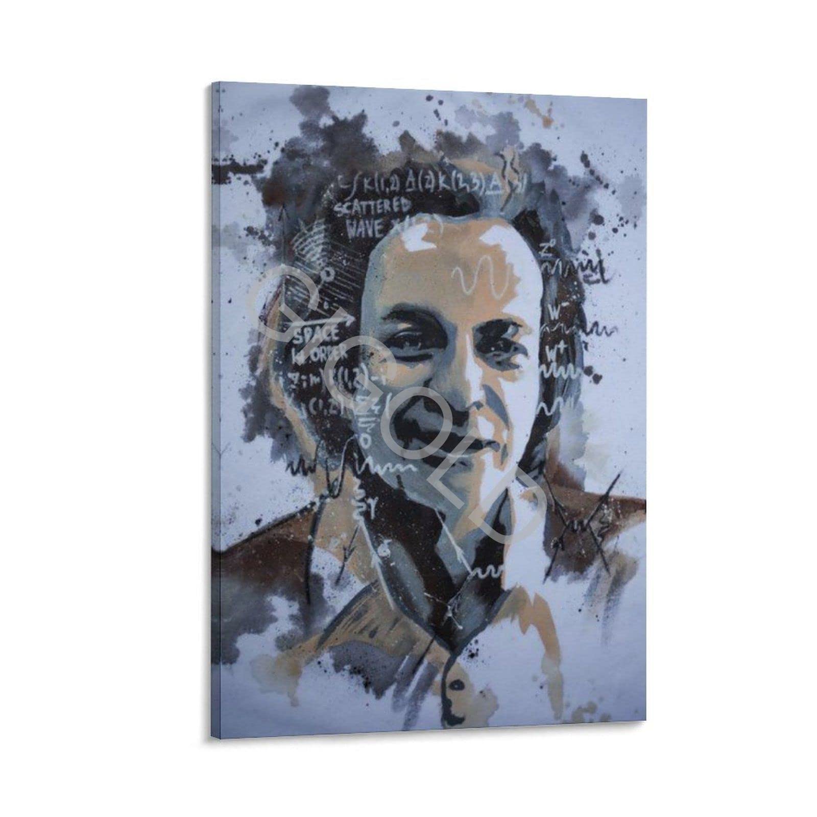 Richard Feynman Painting