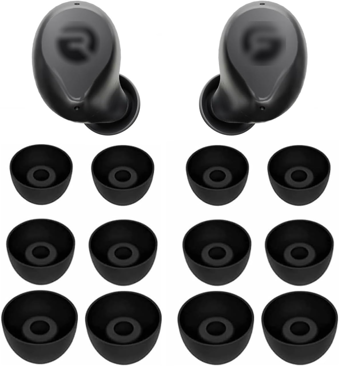 Amazon.com: Replacement Earbuds Tips Silicone Ear Tips for Ray-con ...