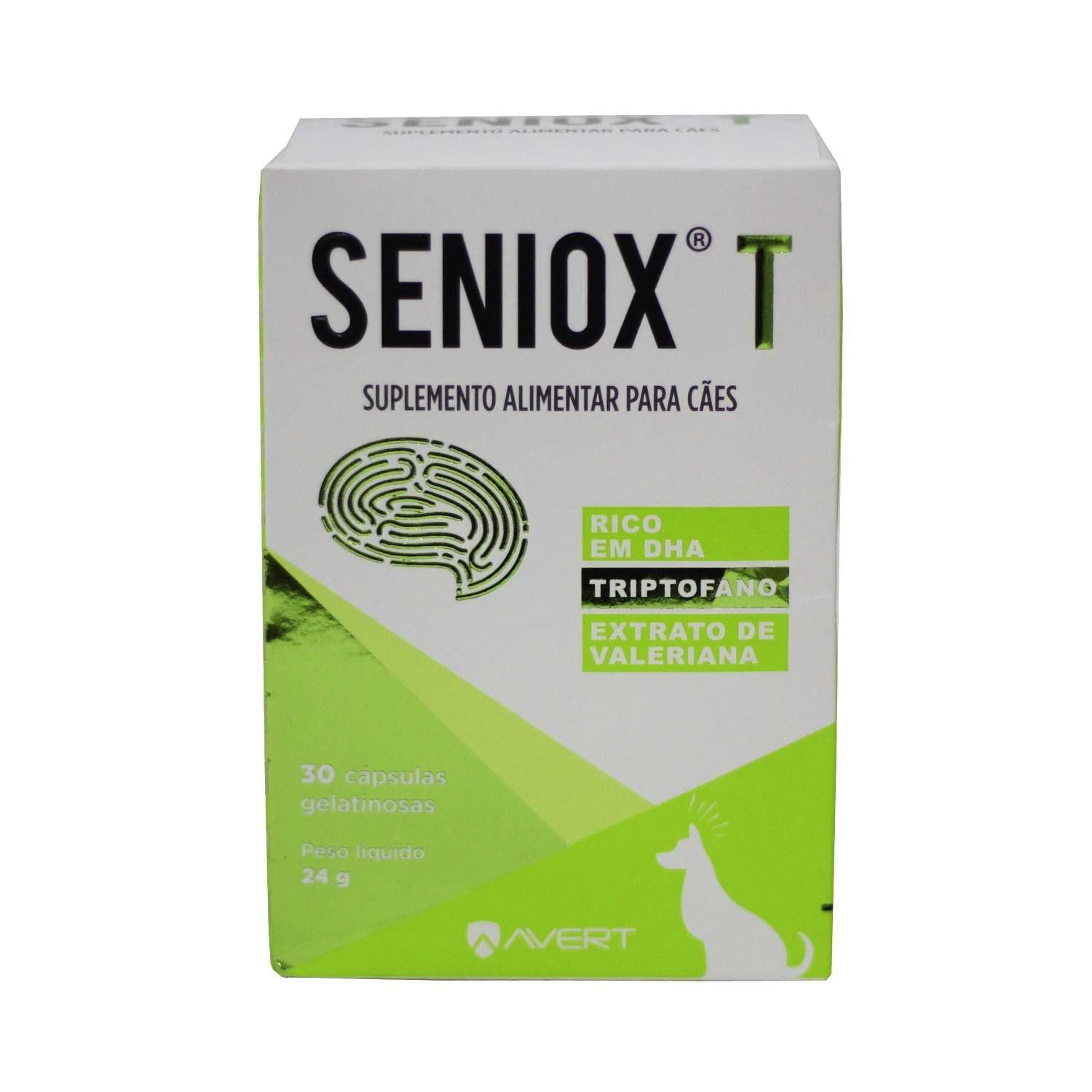 SENIOX T 30 CAPS AVERTS : Amazon.com.br: Saúde e Bem-Estar