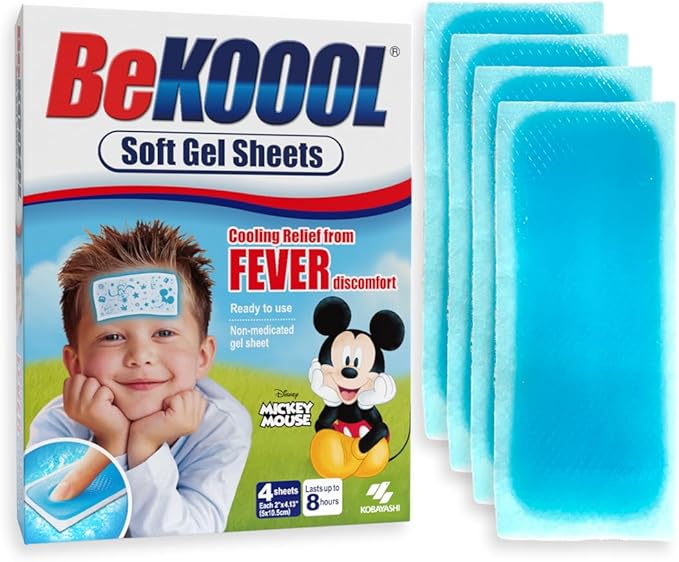 Amazon.com: BEKOOOL Soft Gel Sheets for Kids for Cooling Relief from ...