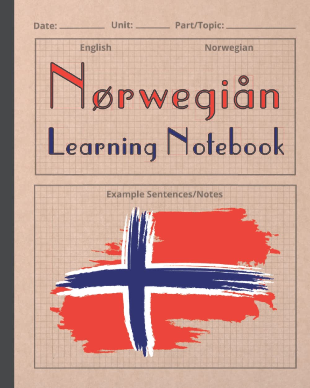 Amazon | NORWEGIAN LEARNING NOTEBOOK: Vocabulary & Sentence Practice ...