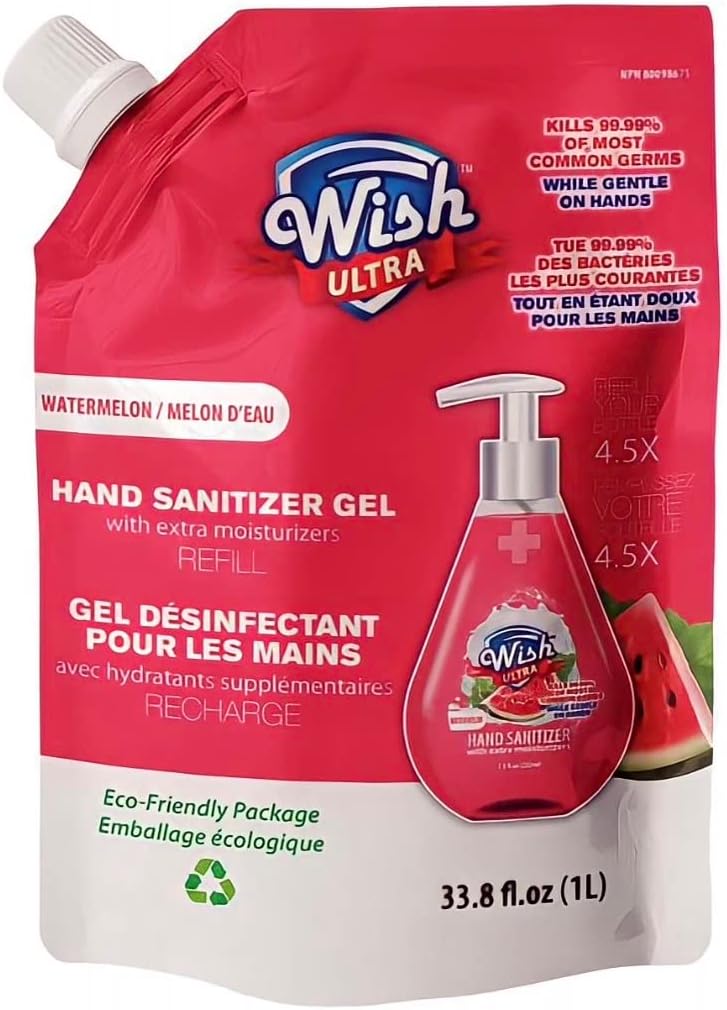 Amazon.com : 2 pack - Watermelon Hand Sanitizer With Extra Moisturizers ...