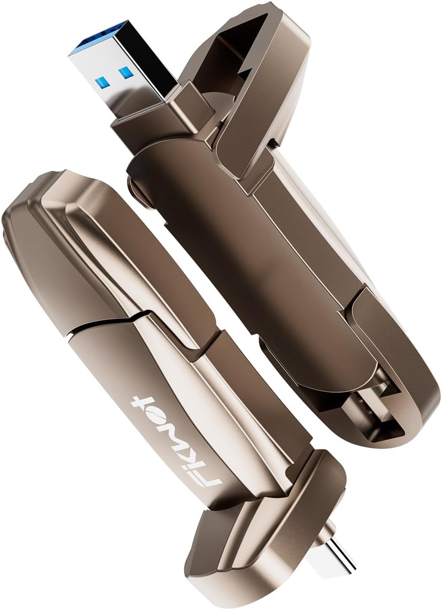 Amazon.com: Fikwot External SSD USB Flash Drive 512GB, Up to 2050MB/s 2 ...