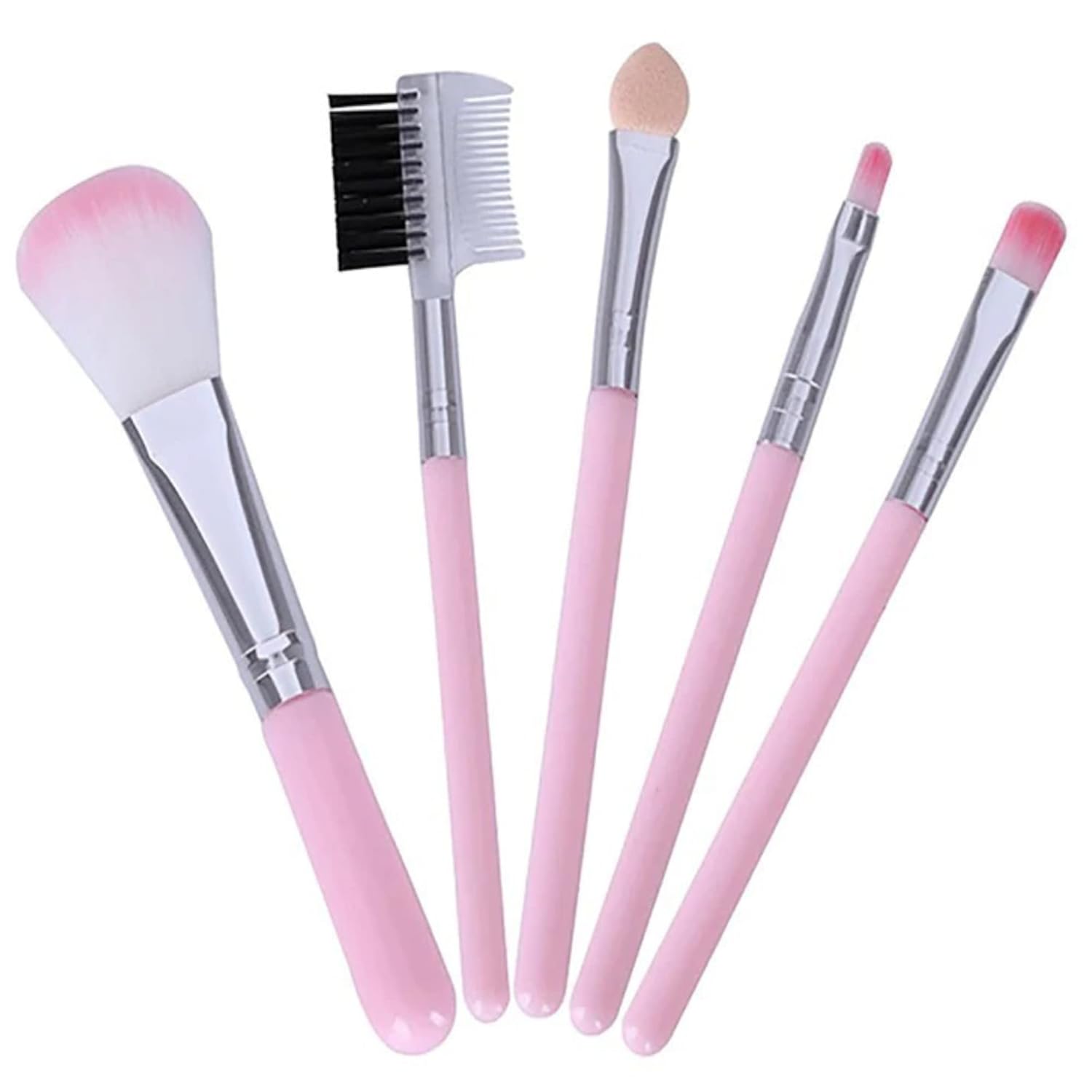 Shynora (2-Pack) Synthetic Bristles Mackup Brushes Set, Makeup Kit For ...