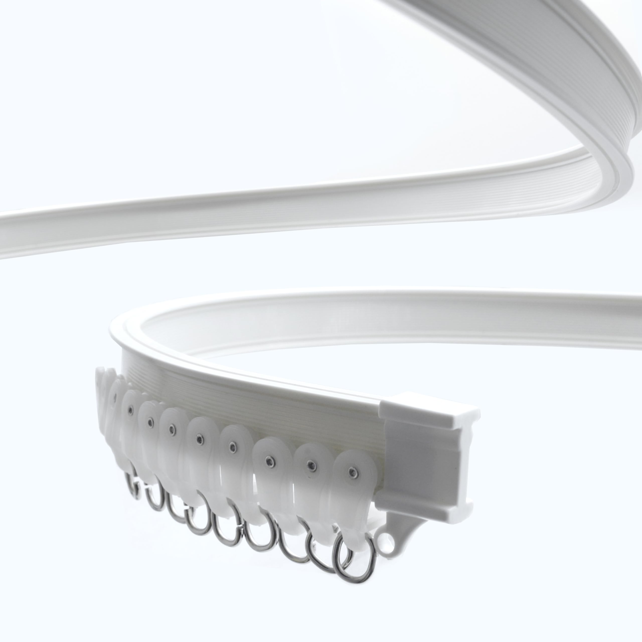 Amazon.com: 7M(22.9FT) Ceiling Curtain Track, Flexible Bendable Curtain ...