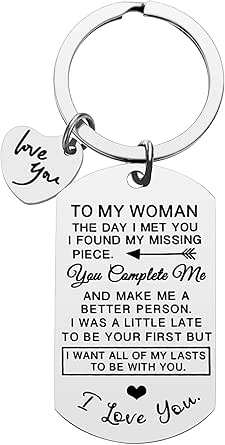 Keychain for Women I Love You Gifts Keychain for Her Wife Girlfriend ...