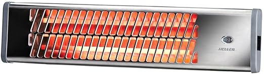 Heller Electric Strip Heater Waterproof IP21 Wall Mountable Indoor ...