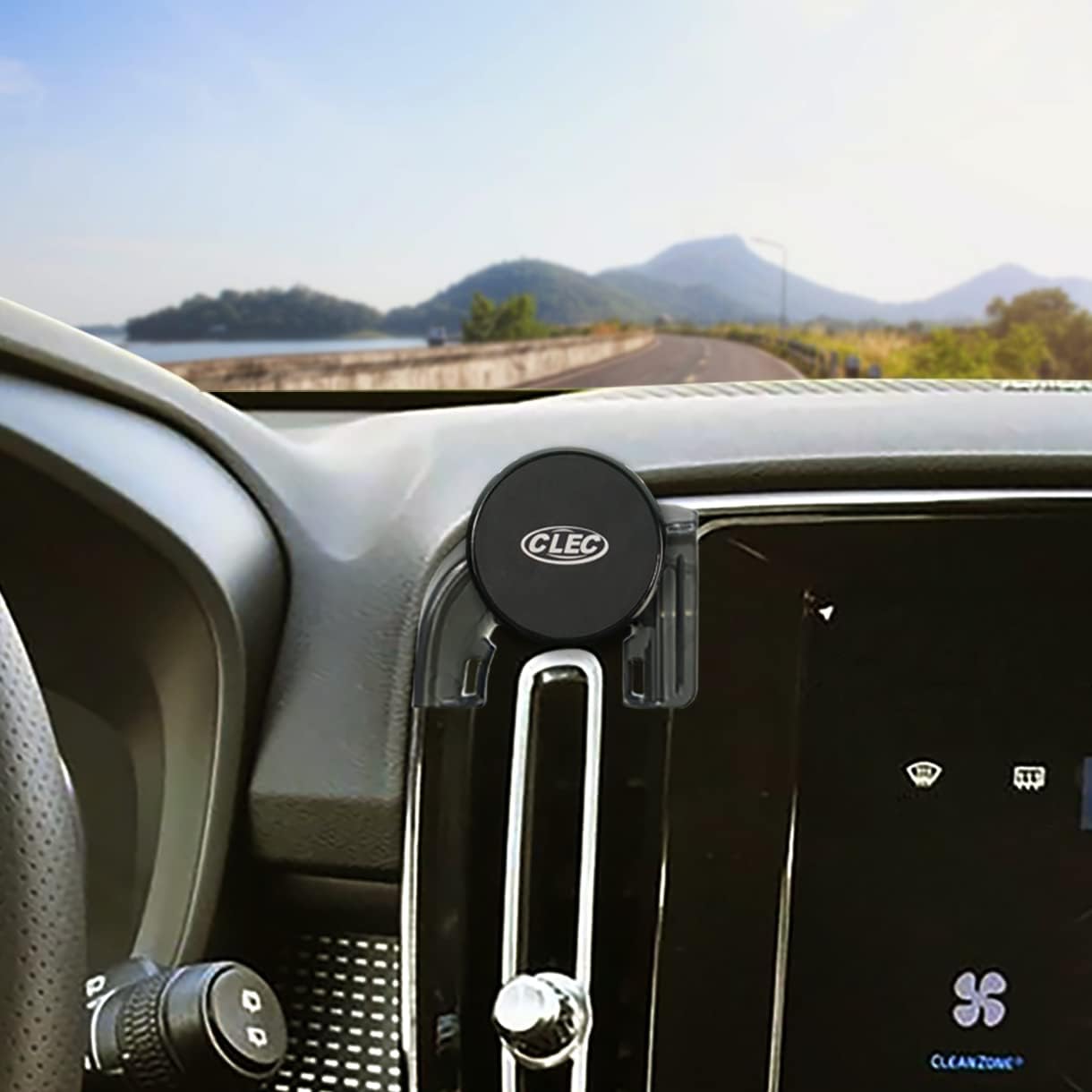 Amazon.com: KUCOK Car Phone Holder Mount Magnet Fit for Volvo XC40 2019 ...