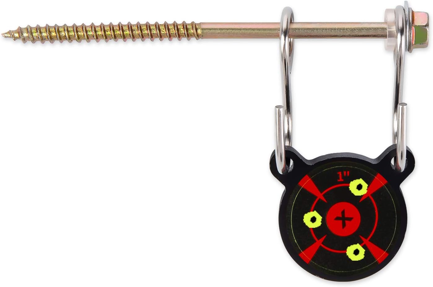 Wingswinmax Hanging Target 1/5" Thick 1" Air gun Target with Slpatter ...