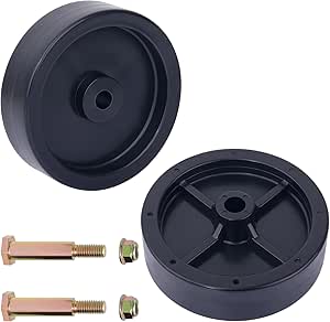 CheeMuii 2 Pack 734-0973 Deck Wheels Kit 2 Pcs Mower Deck Wheels Replace for 112-0337 734-0973 ...