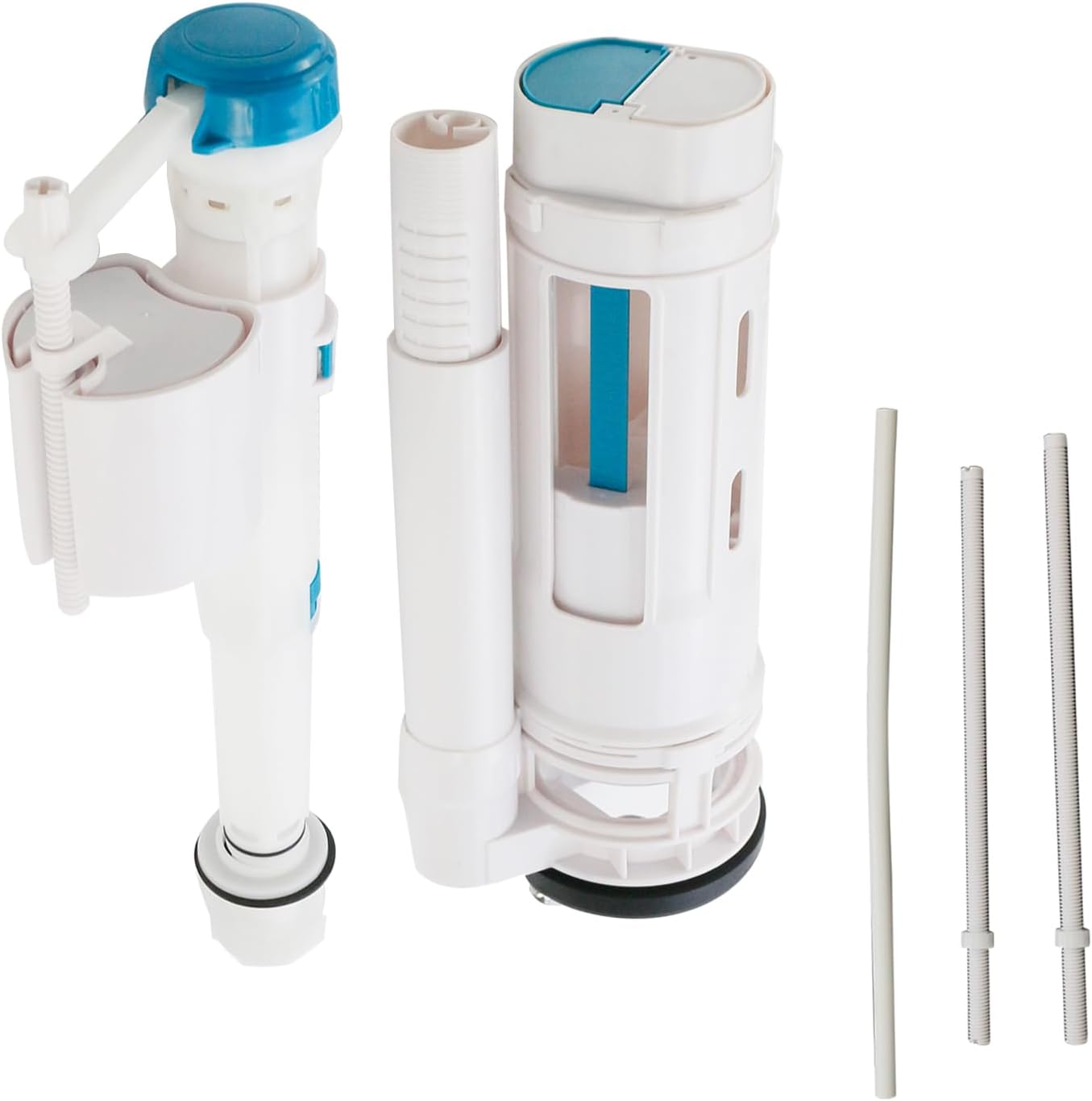 T Tulead Toilet Repair Kit Flush Valve Replacement Parts Flush Valve 8. ...