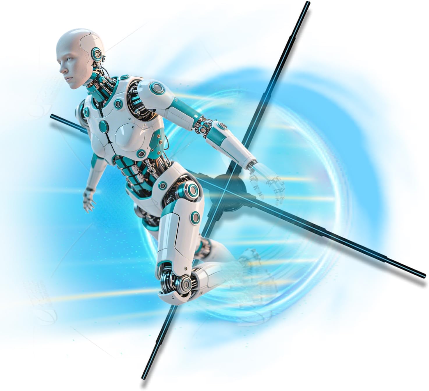 Amazon.com: 2025 New 3D Hologram Led Fan, 3D Animated Holographic ...