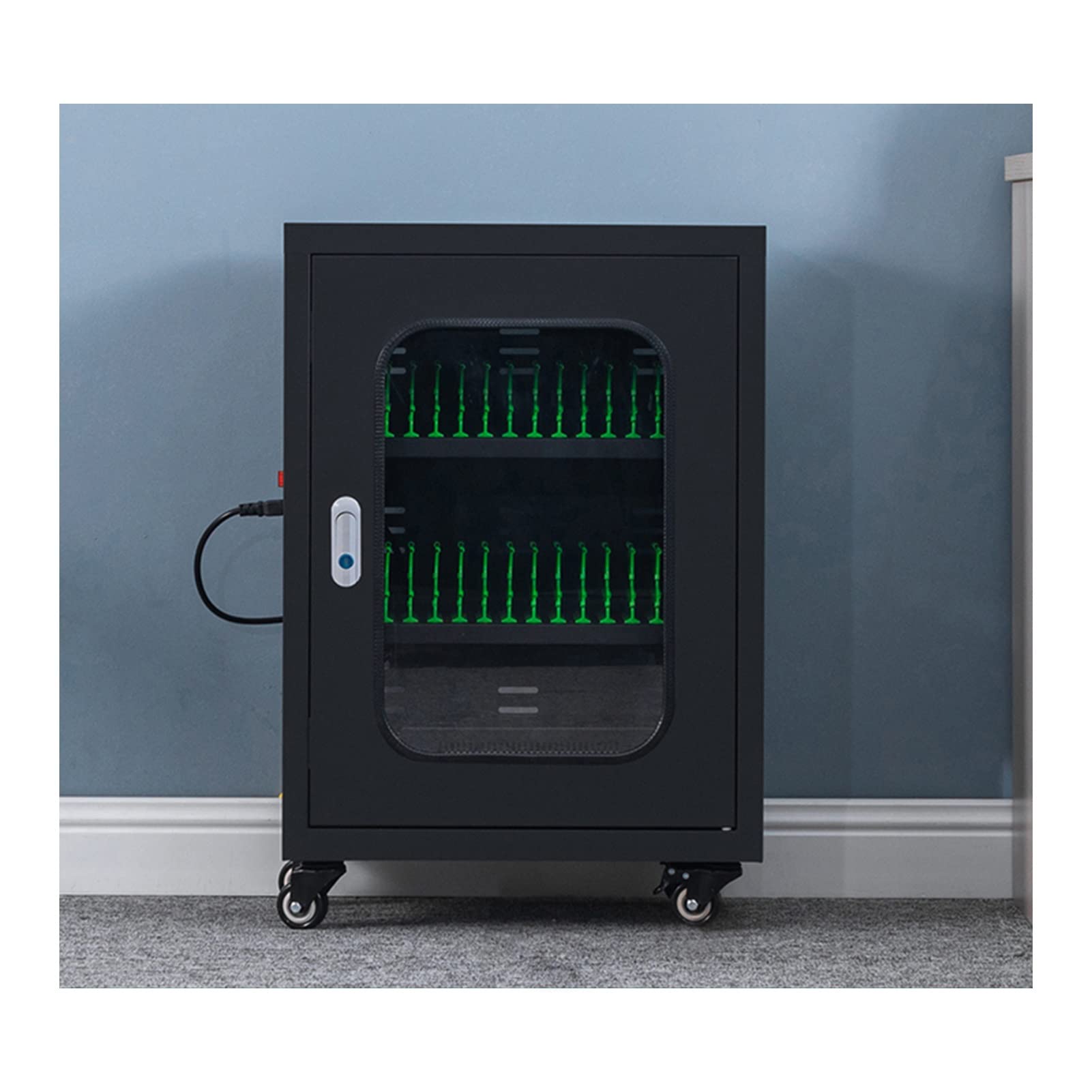 Amazon.com: Cell Phone Storage Cart, Mobile Charging Cart and Cabinet ...