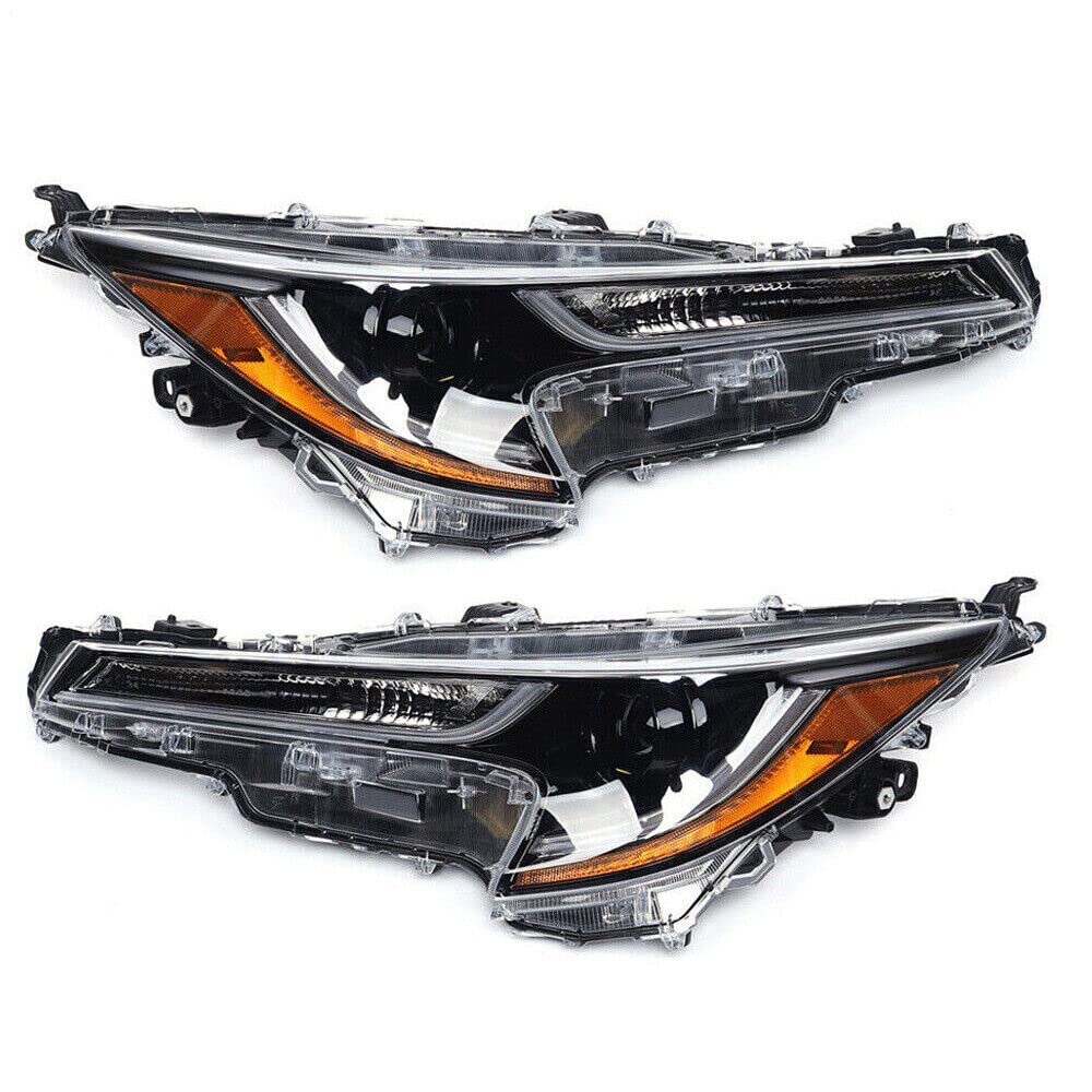 Amazon.com: LOYALHEARTDY Fit for 2020 2021Toyota Corolla L/LE LED Front ...