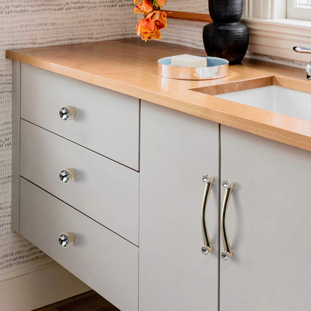 Crystal Kitchen Hardware DHgate.com:Modern Crystal Glass Cabinet