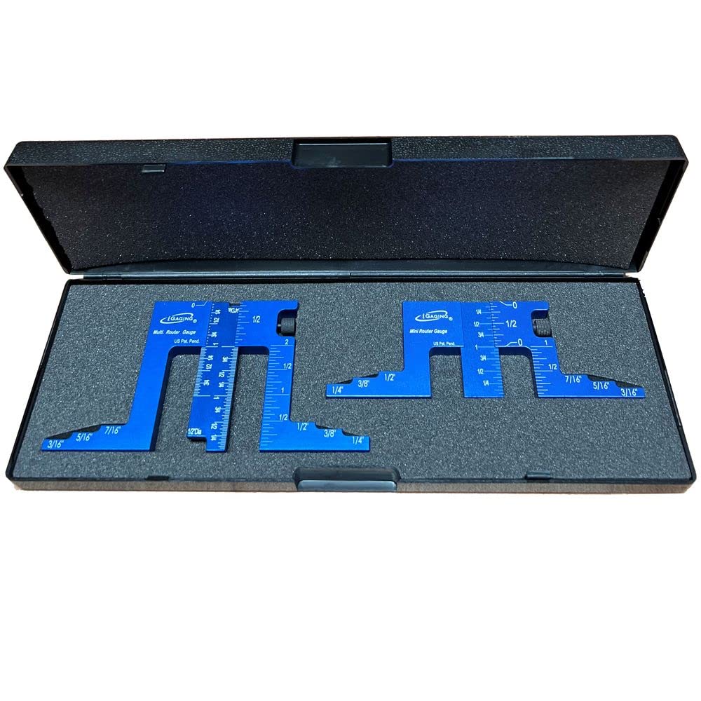 Snapklik.com : Router Table Depth Gauge Adjustable Set Of 2