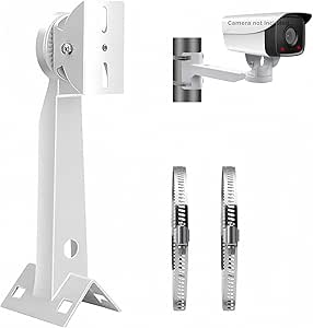 FINXRoll Security Camera Corner Pole Mounting Bracket, Universal Wall Corner Mounting Bracket ...