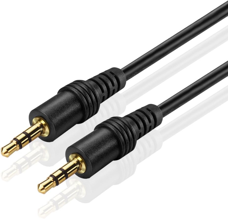 Amazon.com: Stereo 3.5MM Mini Plug Audio Cable, M/F, 6FT : Electronics