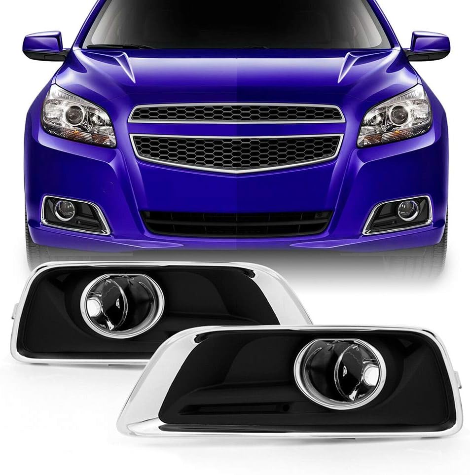 Amazon.com: Bumper Clear Fog Lights w/Switch+Bulbs+Cover Part ...