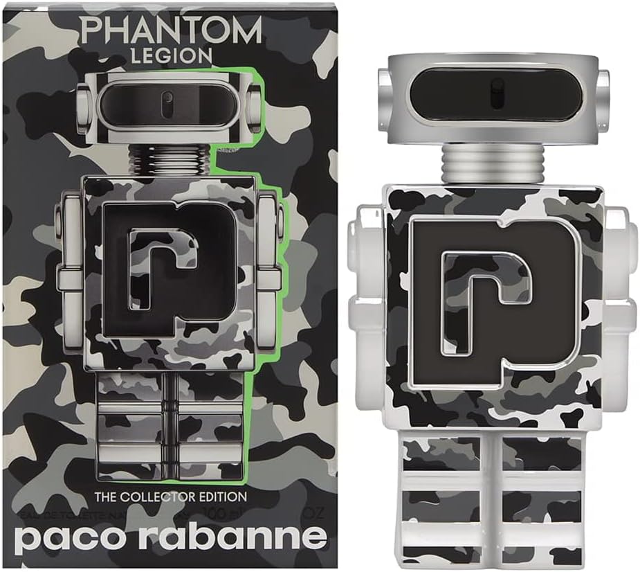 Amazon.com : Paco Rabanne Phantom Parfum Spray for Men, 3.4 Ounce ...