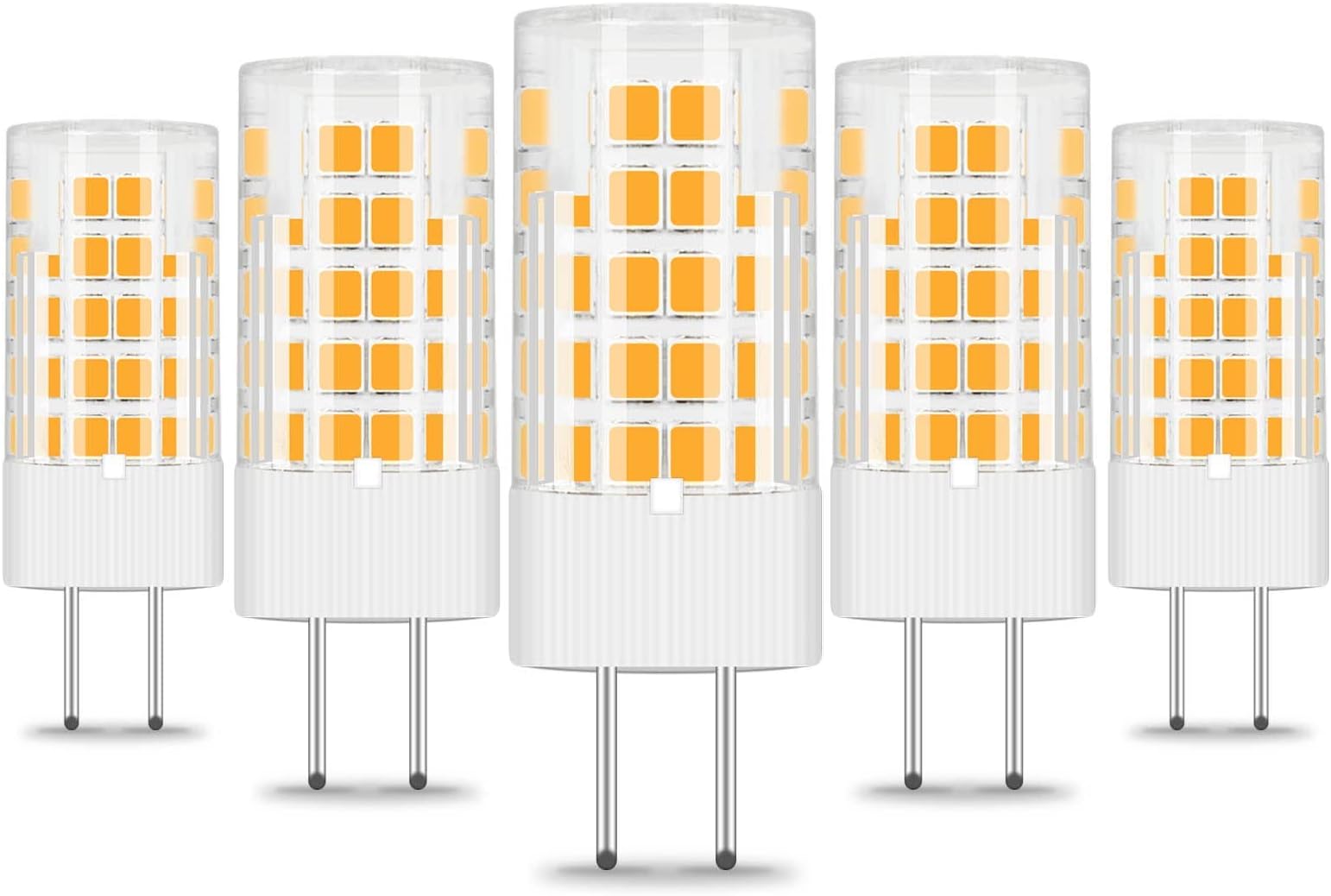 Gy6.35 Led Dimmbar 6 Stück Gy6.35 Bulb Bi-Pin Sockel 5W Ac DC12V Cob ...