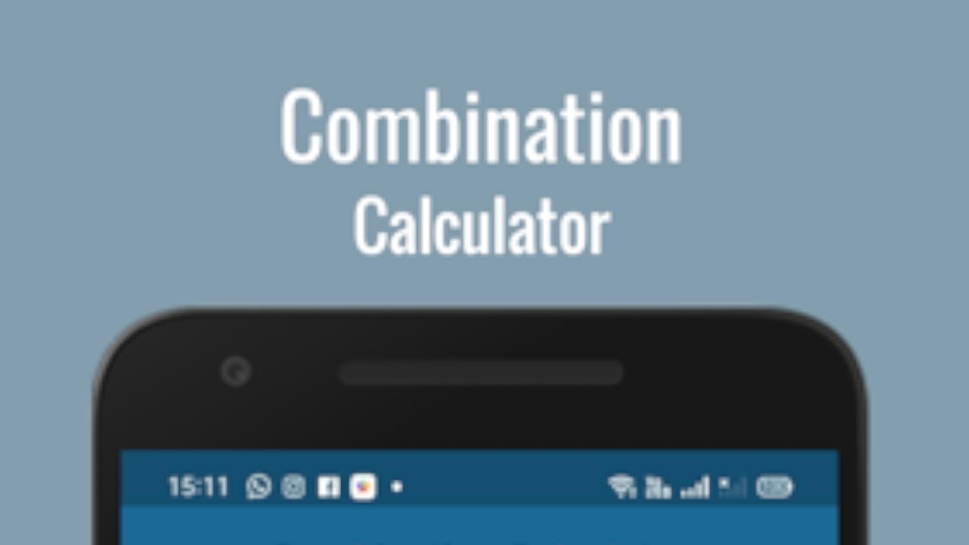 Combination Calculator - App on Amazon Appstore