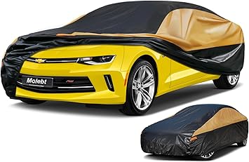 Amazon.com: Heavy Duty Coupe Car Cover Custom Fit Chevrolet Camaro ...