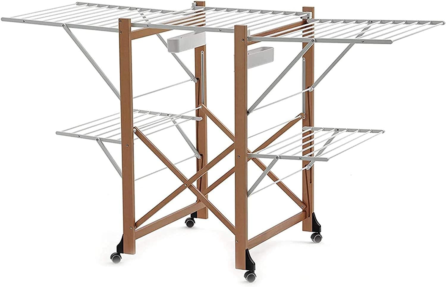 GIUIN Scarf Dryer clothes airer Winged Clothes Airer|Folding Drying ...