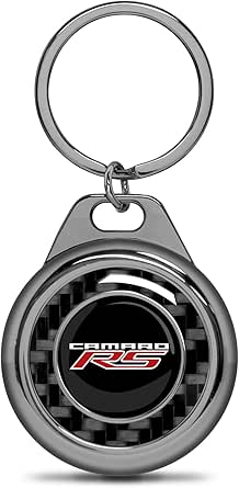 Amazon.com: iPick Image for Chevrolet Camaro RS Real Black Carbon Fiber ...