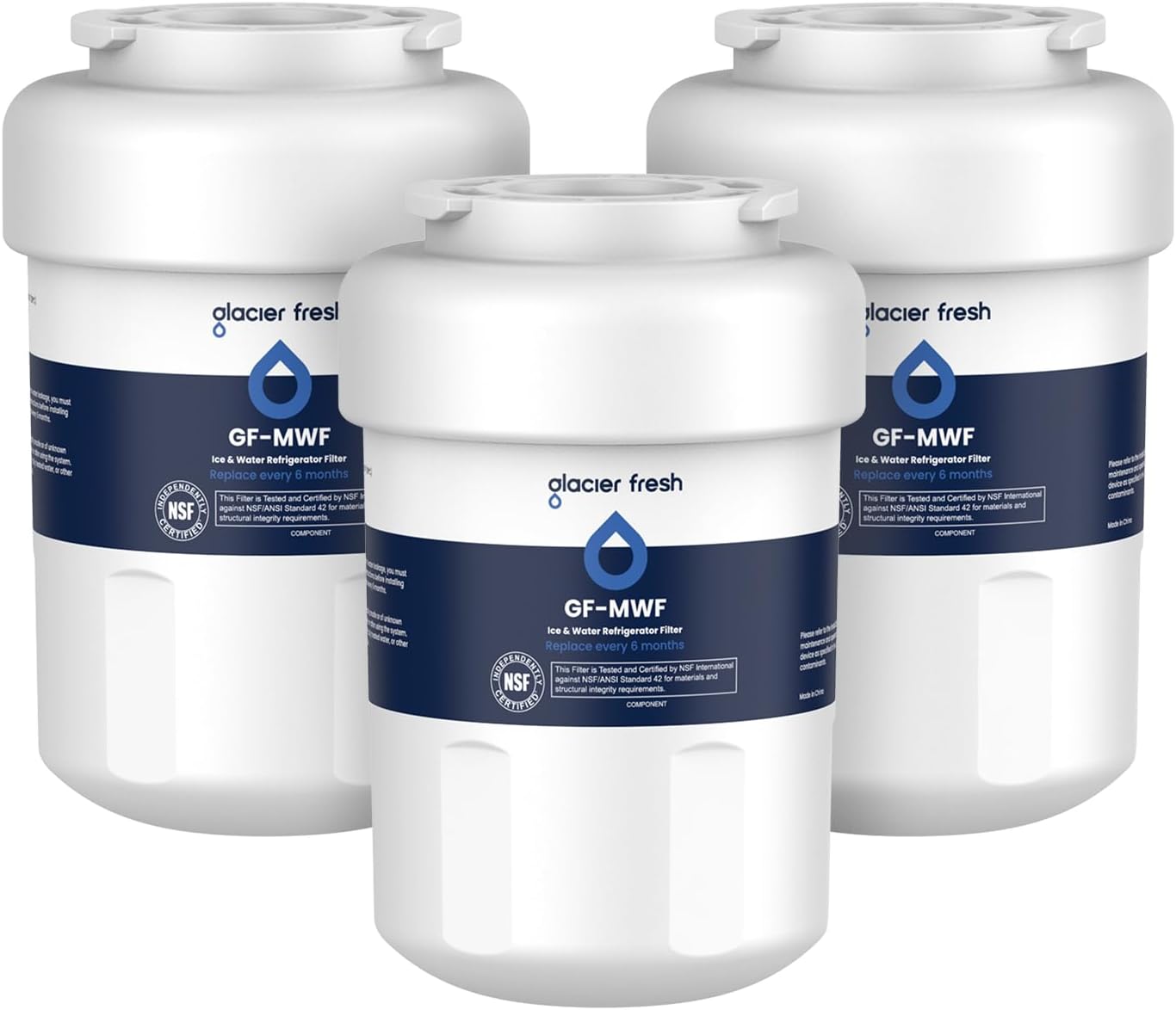 Amazon.com: GLACIER FRESH Replacement for MWF Refrigerator Water ...