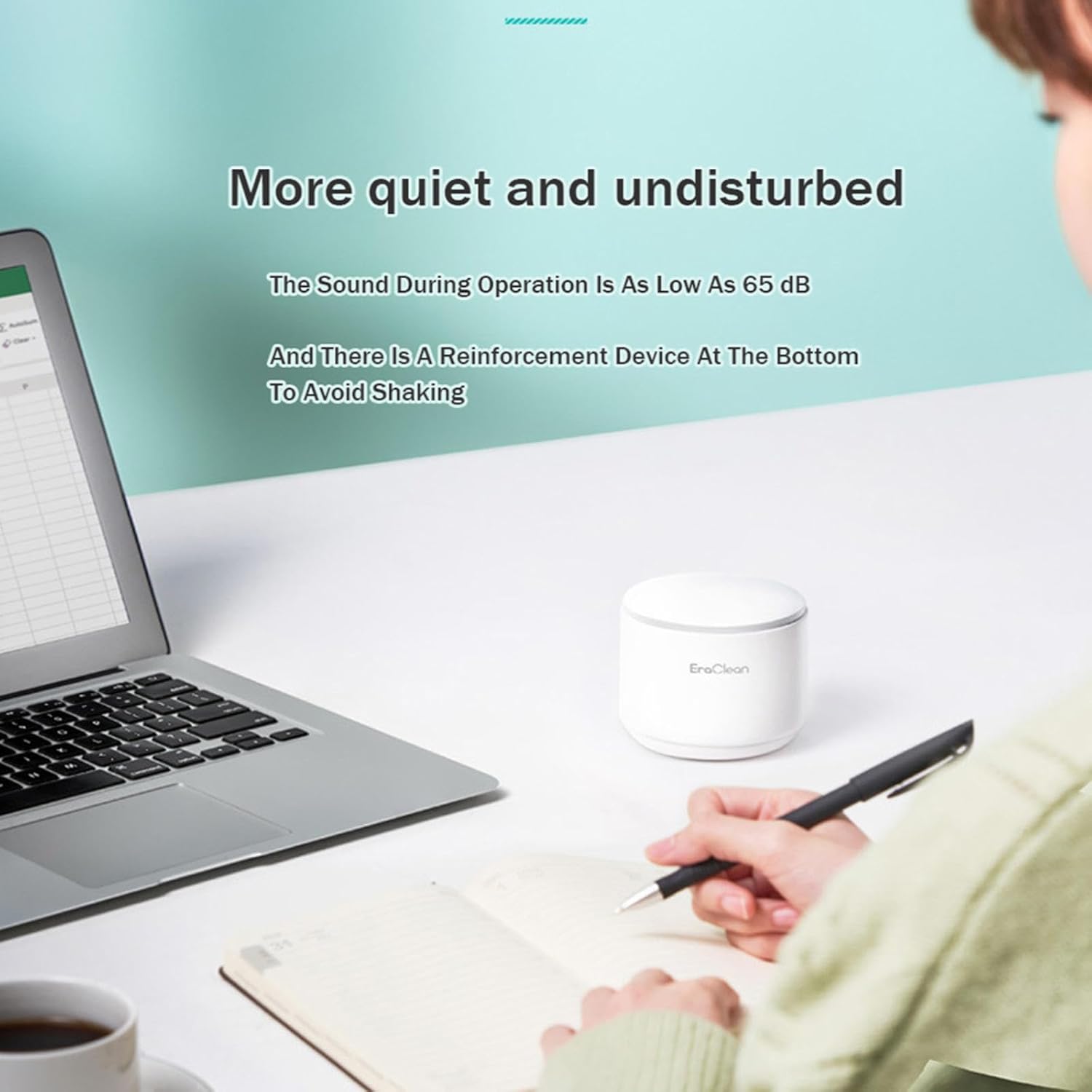 JRINK Small Ultrasonic Cleaner 49kHz Ultrasonic Jewelry Dentures ...