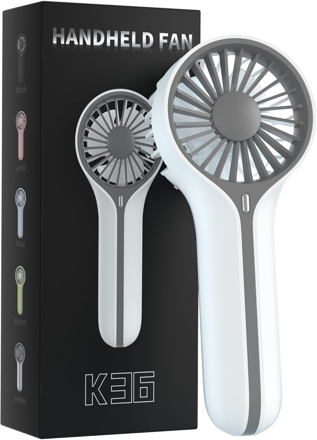 Amazon.com: DABAIHQ Mini Portable Fan with Base, Small Handheld Fan ...