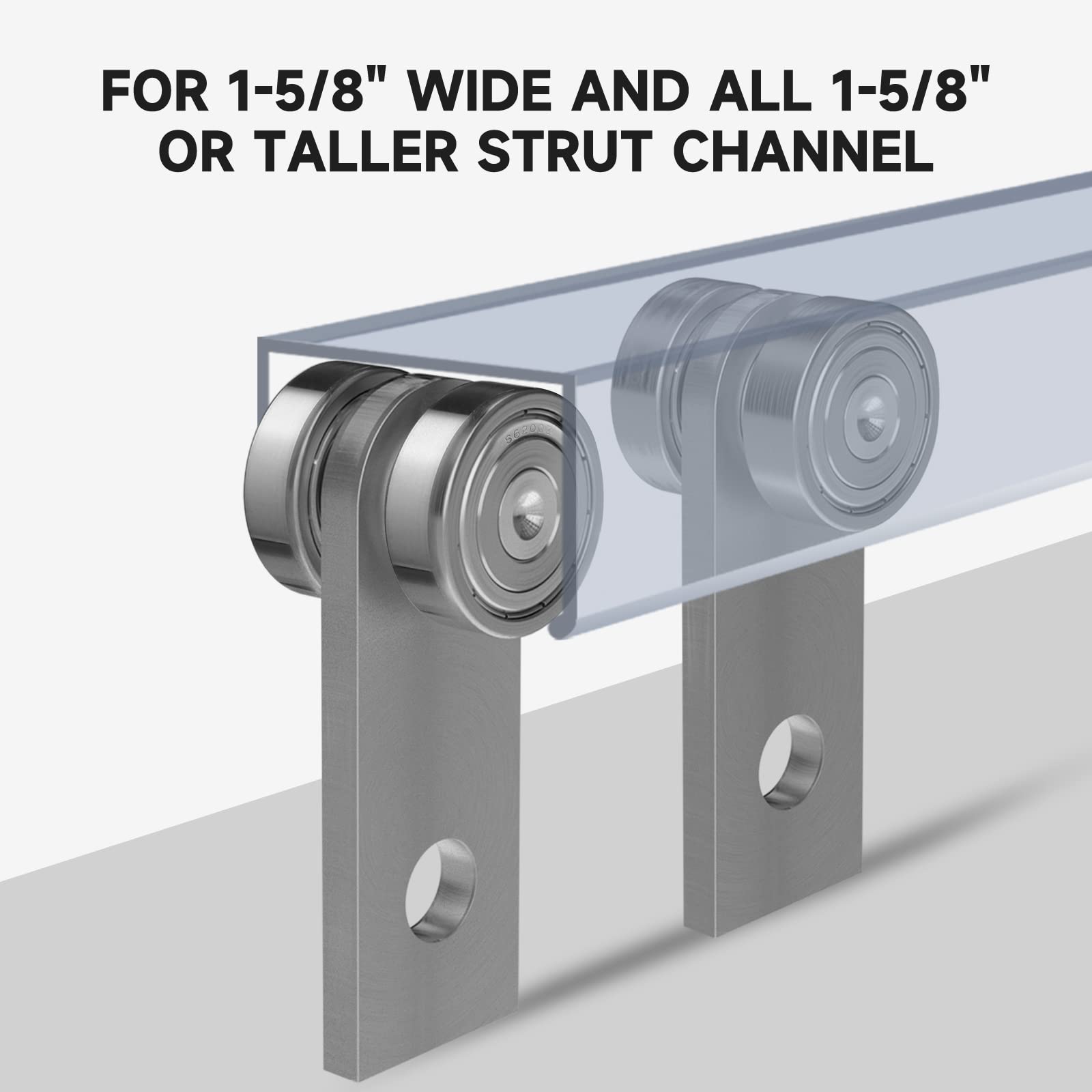 Snapklik.com : Trolley Assembly,2 Wheel Trolley Rollers For Use