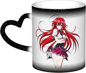 Amazon.com | XIANXHMEI High School DxD-Rias Gremory Changing Mug In The ...