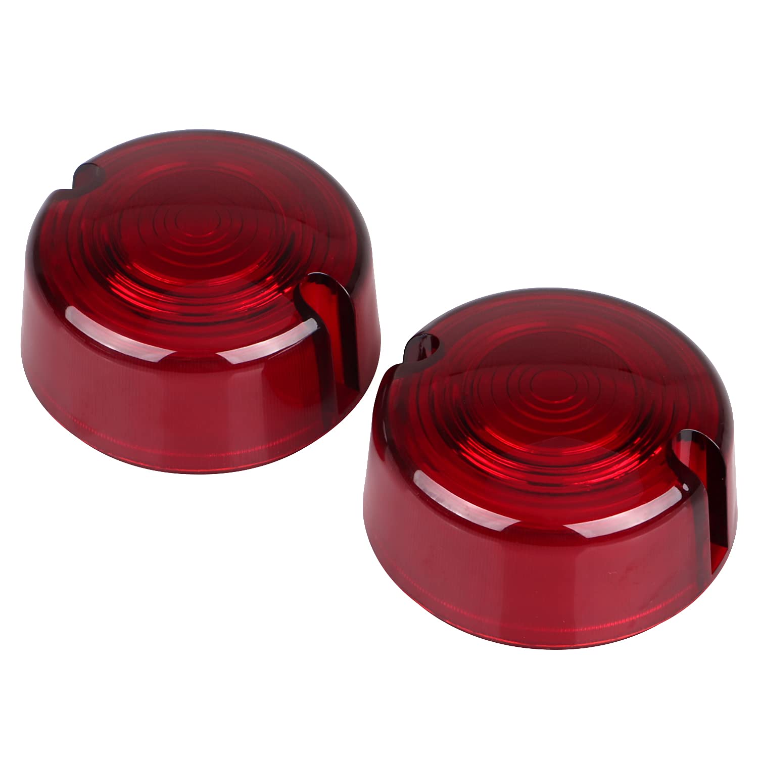 Smoke Lens Covers For Dyna Softail Motorcycle Turn Signal Lens Covers ...