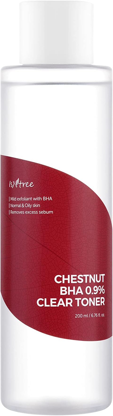 Amazon.com: ISNTREE Chestnut BHA 0.9% Clear Toner 200ml 6.76 fl.oz ...