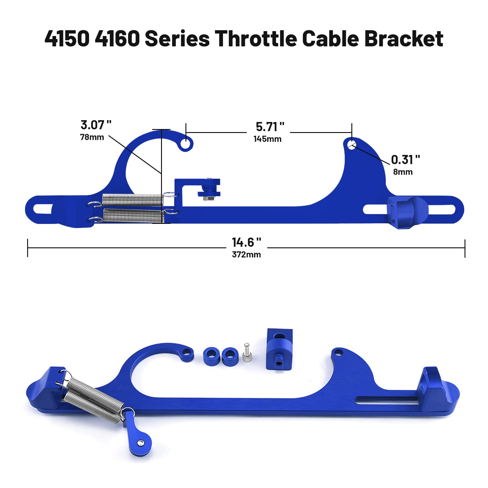 Snapklik.com : Endxedo Throttle Cable Bracket For 4150 4160 Series ...