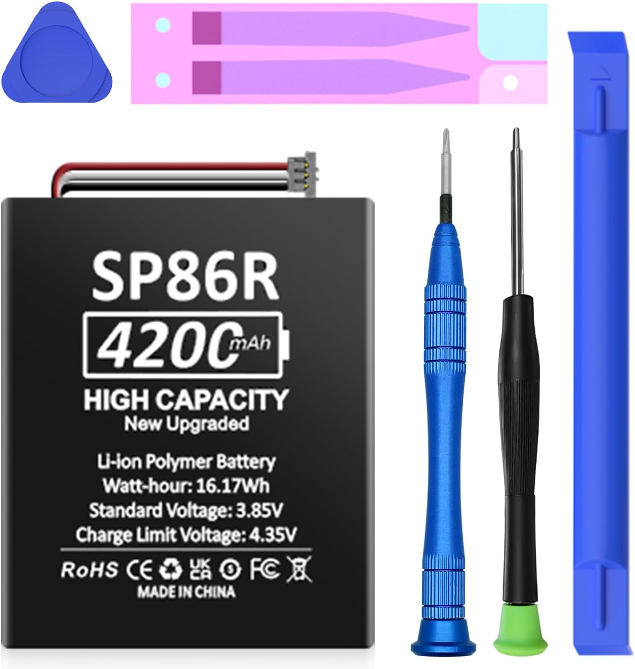 Amazon.com: Ps Vita 2000 Battery, 4200mAh High Capacity Rechargeable ...