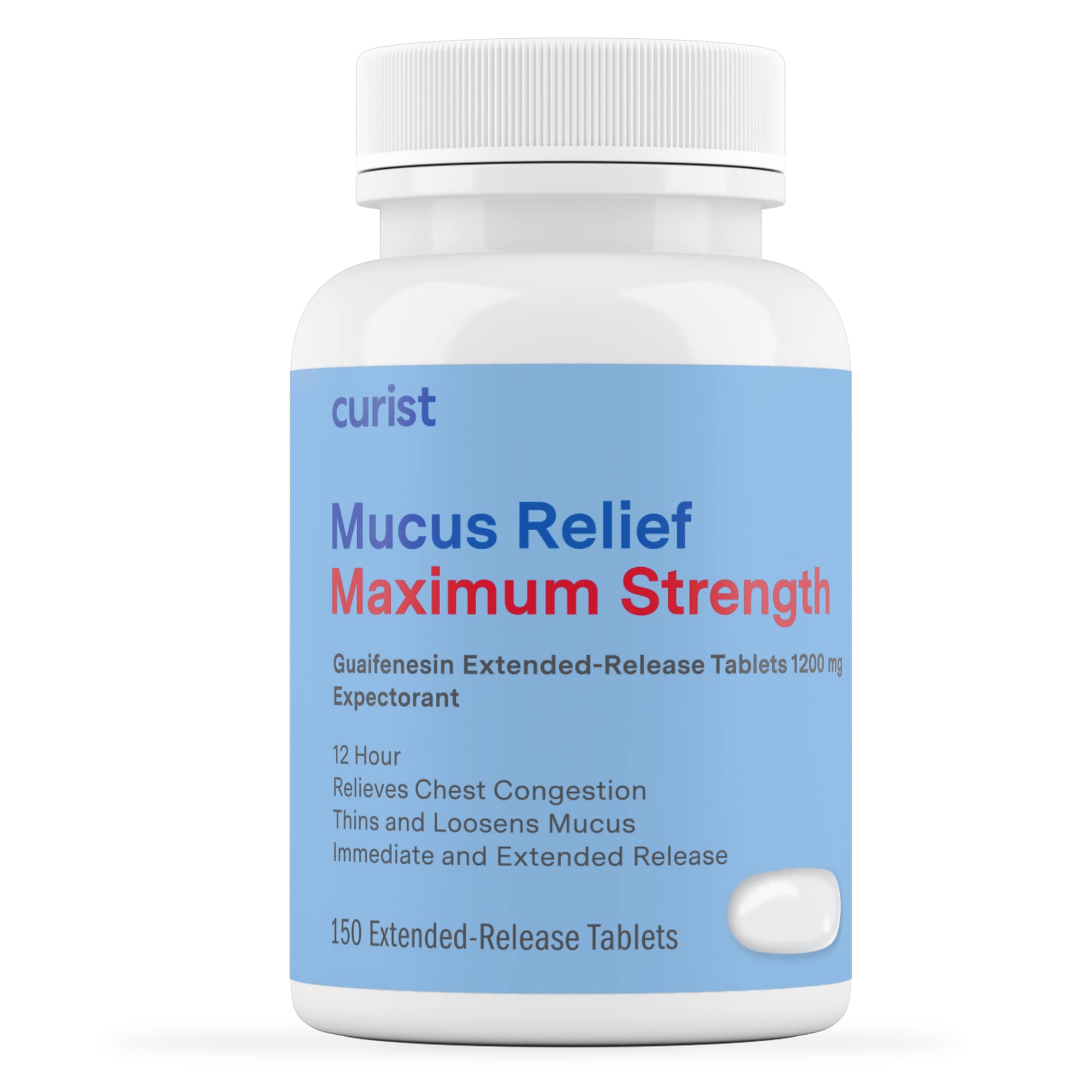 Buy Curist Guaifenesin 1200 Mg Extended Release Tablets - 150 Count ...