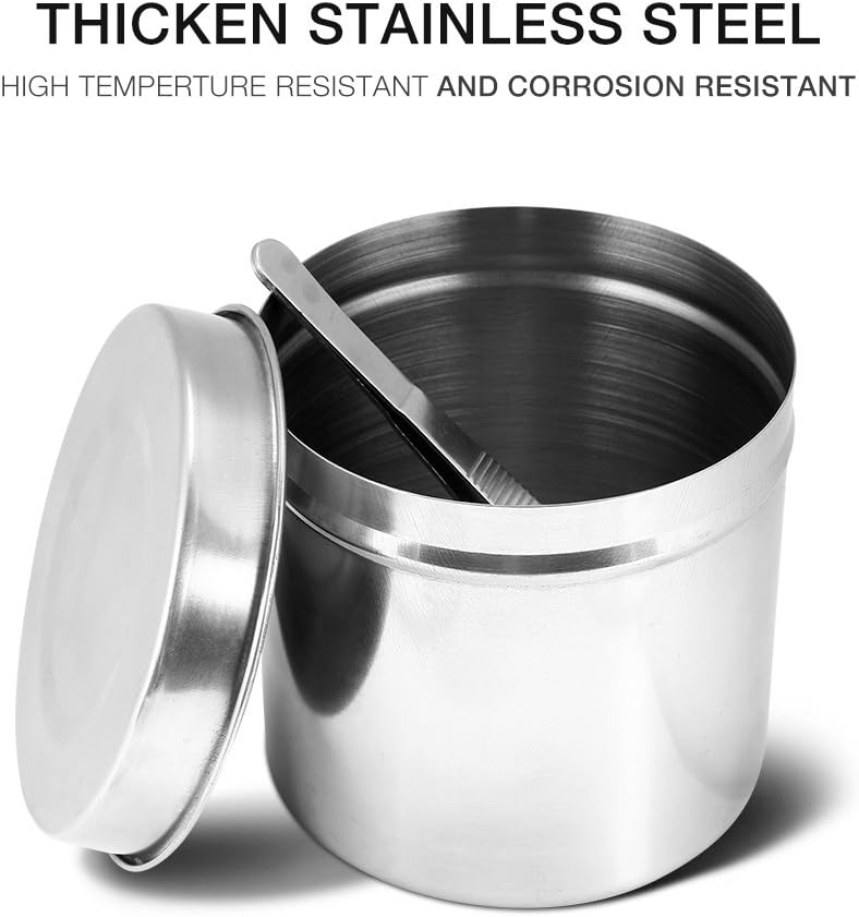 Stainless Steel Disinfection Pot, Tank Sterilization Container Alcohol ...