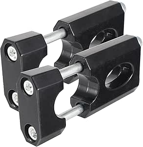 Amazon.com: Handlebar Risers,7/8" 22 mm Handlebar Mount Clamp Risers ...