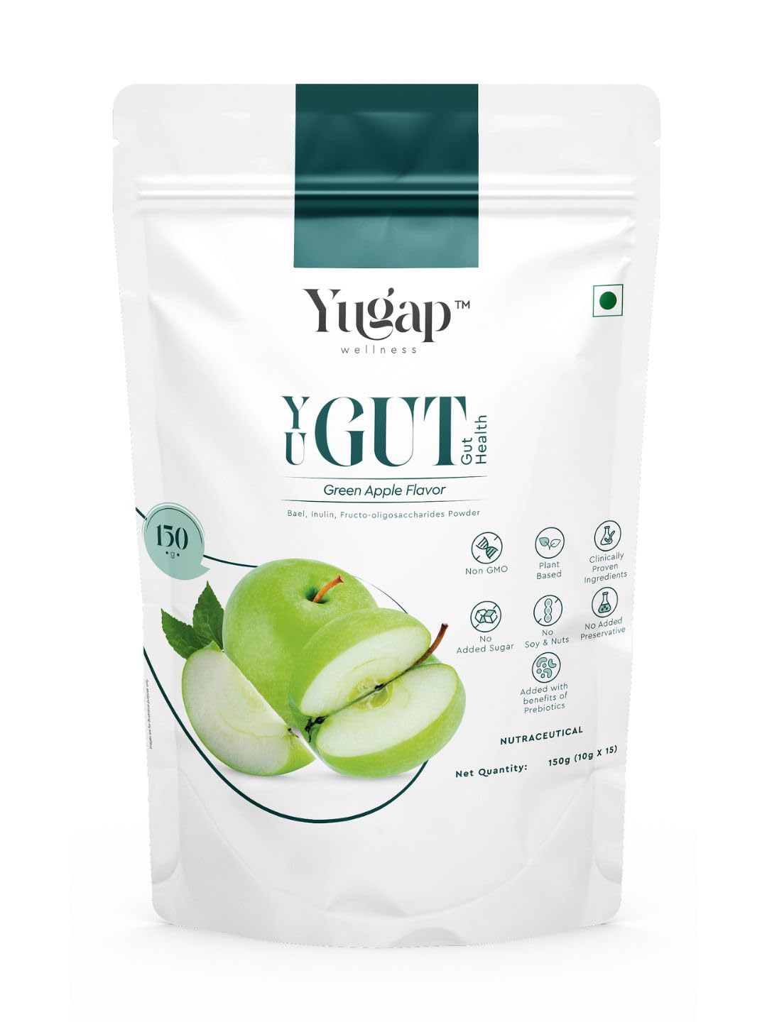 Yugap Yugut Health Sachets | Bael Extract, Prebiotic Dietary Fiber ...