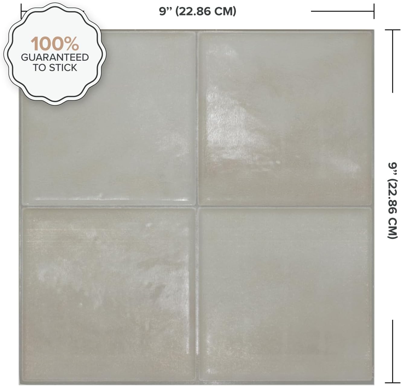 SMART TILES Protector contra salpicaduras para despegar y pegar, 5 ...