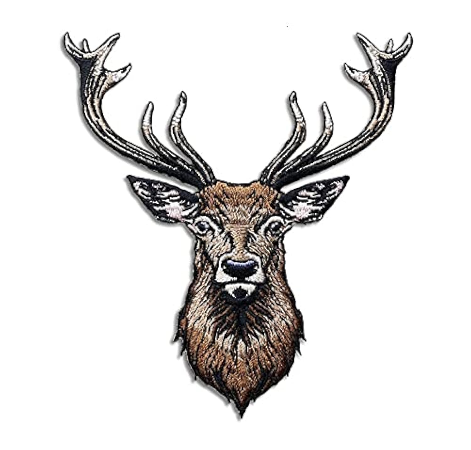 Amazon.com: Sourcemall Iron on/Sew on Deer Patch, Embroidered Patch for ...
