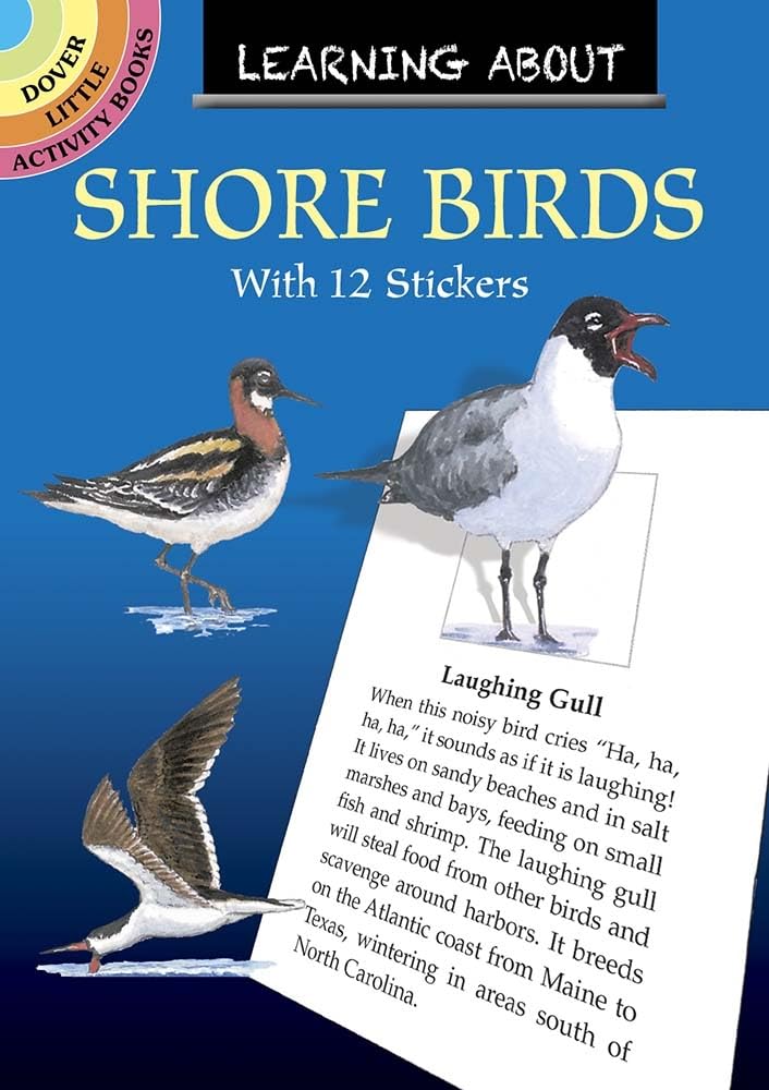 Learning About Shorebirds (Dover Little Activity Books: Animals ...