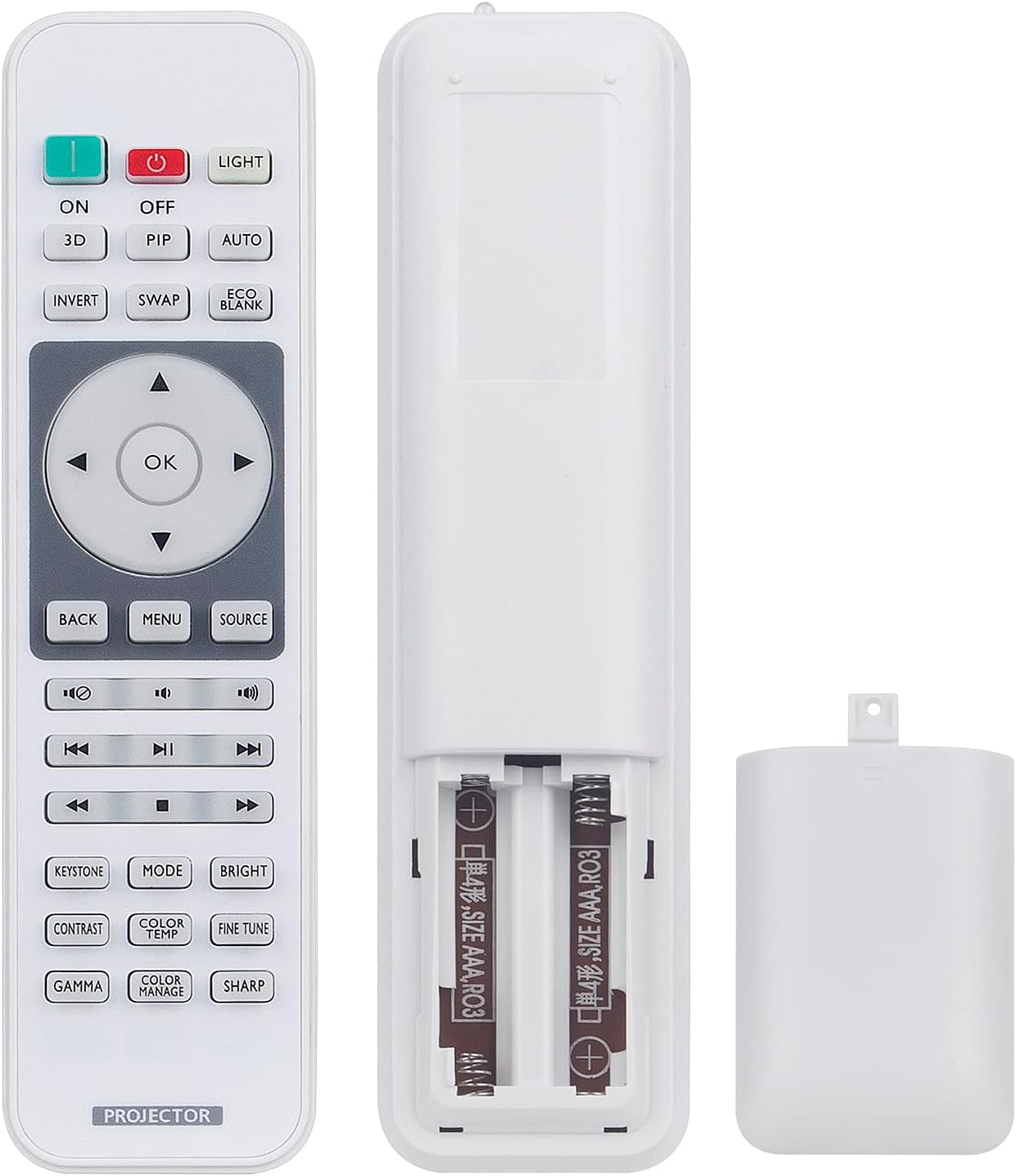 Amazon.com: 5J.J9M06.001 Remote Control fit for BenQ Projector HT1075 ...