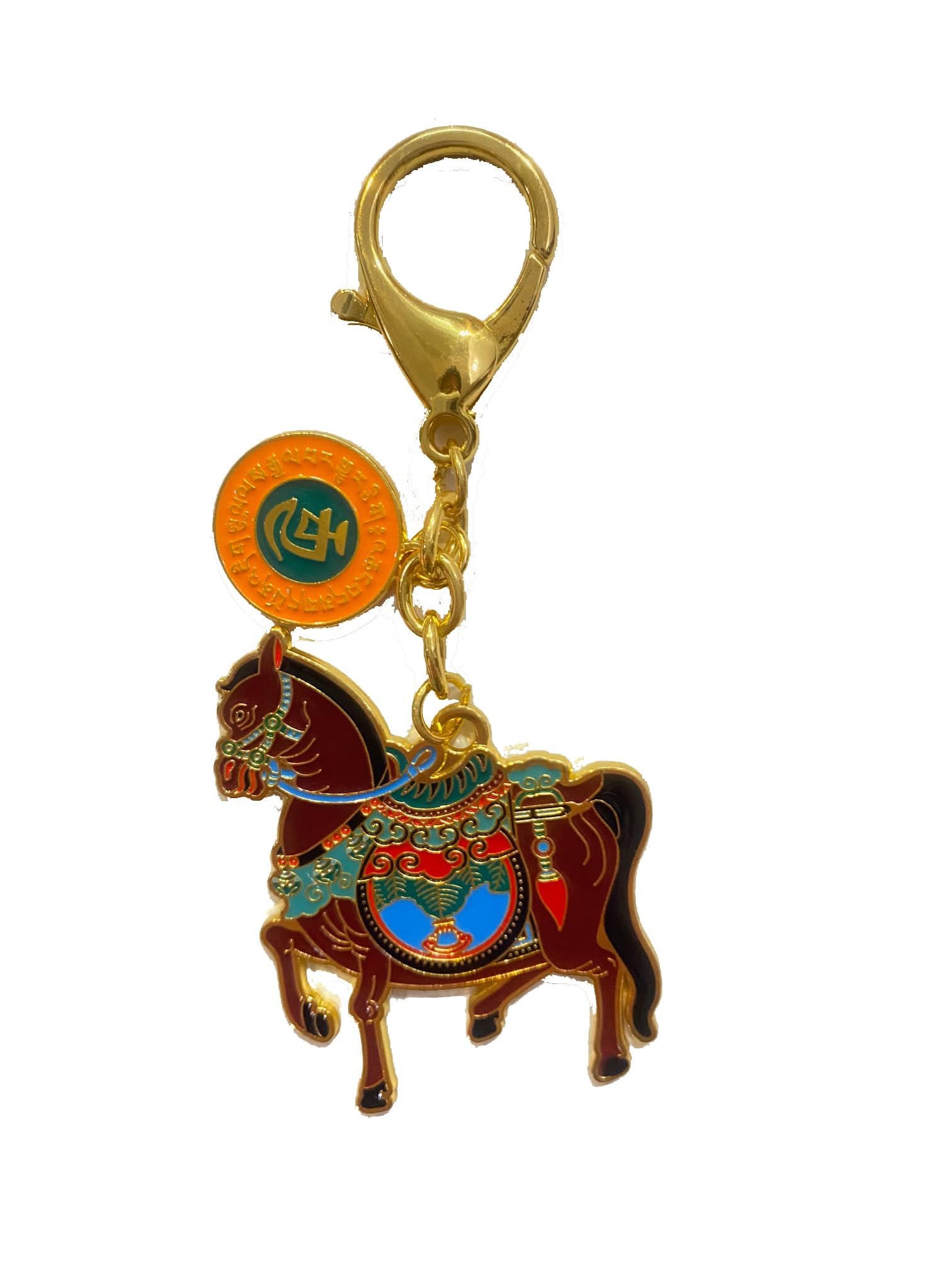 Amazon.com: feng shui 2025 3 Powers Windhorse Amulet : Home & Kitchen