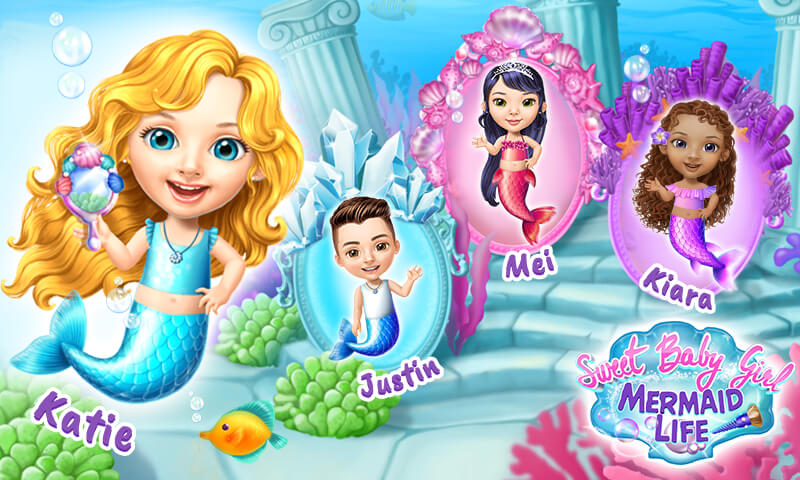 Sweet Baby Girl Mermaid Life - Magical Ocean World-Amazonアプリストアのアプリ