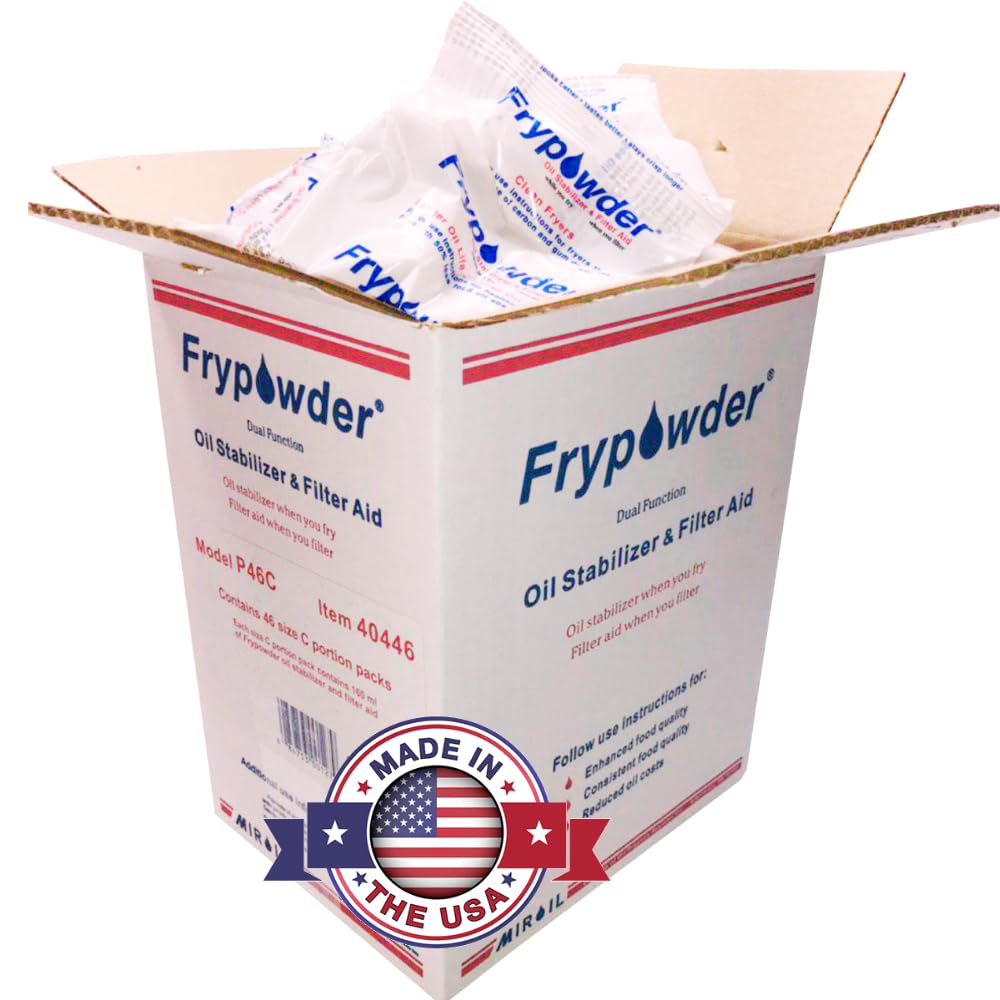 MirOil P46C | 1 x Cs of 46 x Size C (160ml) Portion Packs | for Fryers ...
